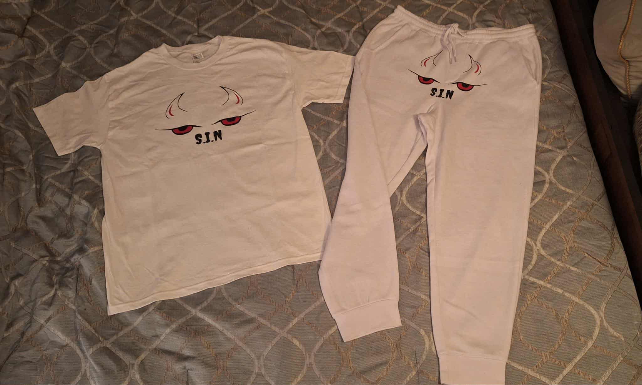 S.I.N. Yin Outfit - White – the sin shop
